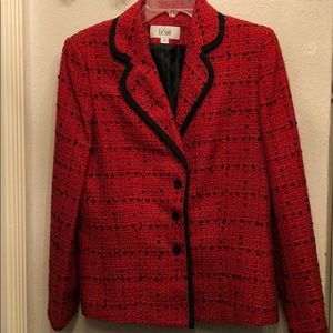 Le Suit Jackets & Coats | New 16 Lime Green Sheen Jacket Skirt Suit ...